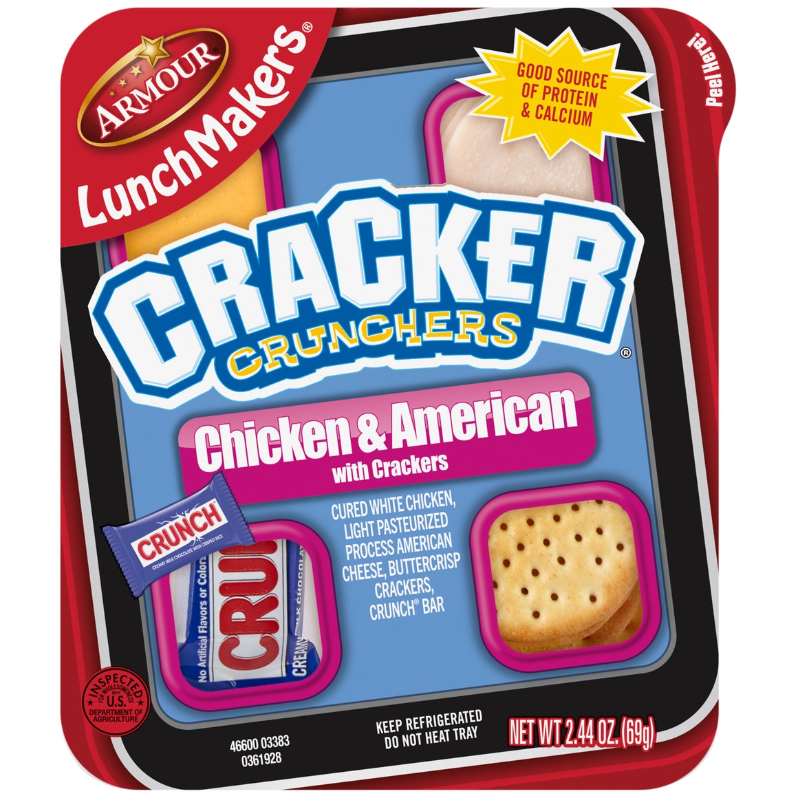 LunchMakers® Chicken Cracker Crunchers | Armour Meats