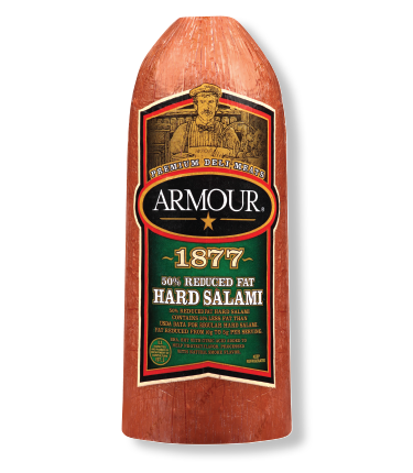 Armour® 1877 Reduced Fat Hard Salami | Armour Meats