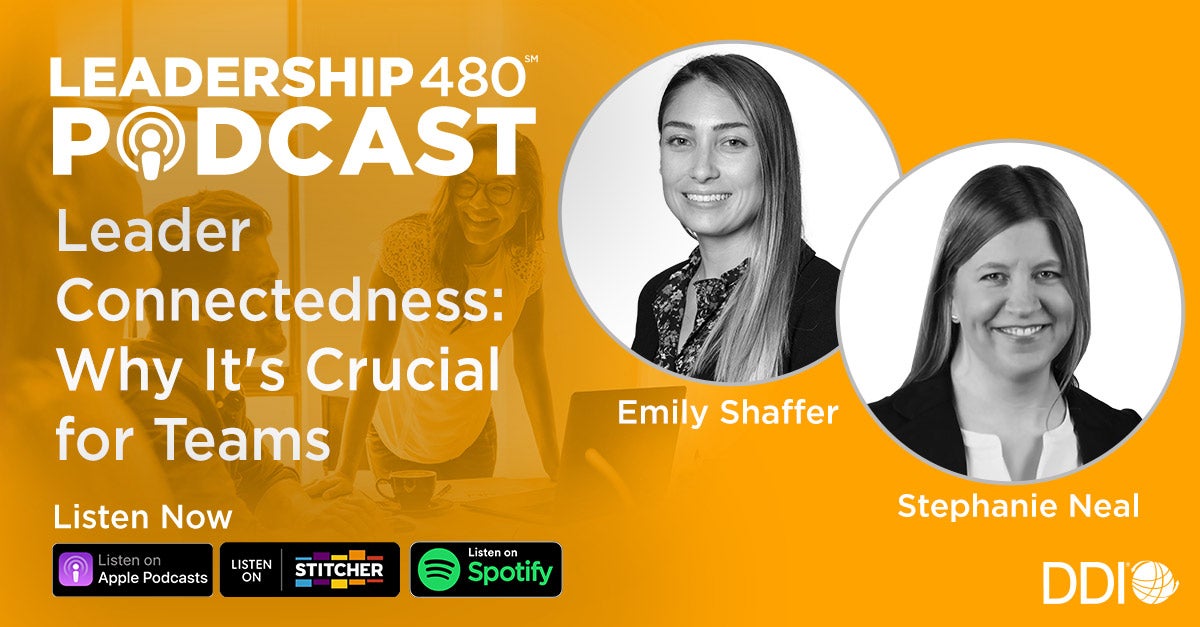 Leader Connectedness: Why It's Crucial for Teams | DDI