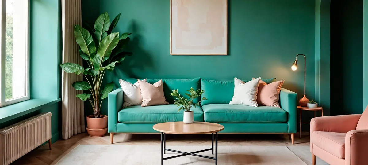 ¿Con qué color combina el azul turquesa? Ideas para decorar