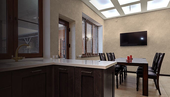 ¿De qué color pintar mis paredes si mis muebles son color chocolate?