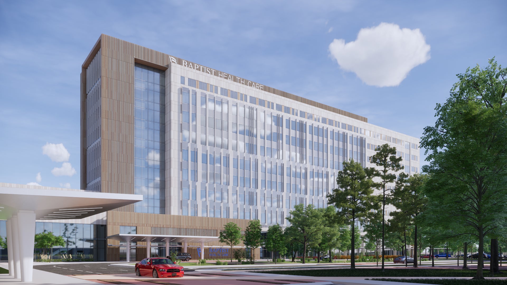 Transforming Baptist - New Hospital Renderings | Baptist Health Care