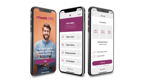 App Development | RT Health Claims | Devotion Digital