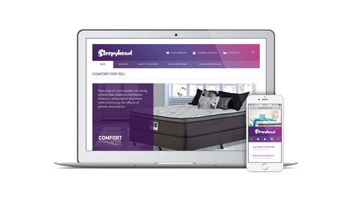 Website Development | Sleepyhead & Sleepmaker | Devotion