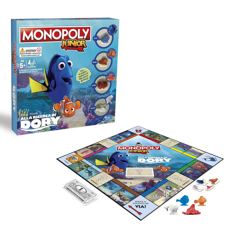 Monopoly Junior Finding Dory Edition Rules & Instructions | Hasbro