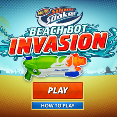 Nerf Super Soaker Invasion Online Game - Hasbro Play