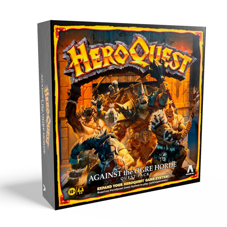 Avalon Hill Heroquest Against the Ogre Horde Quest Pack Rules & Setup ...