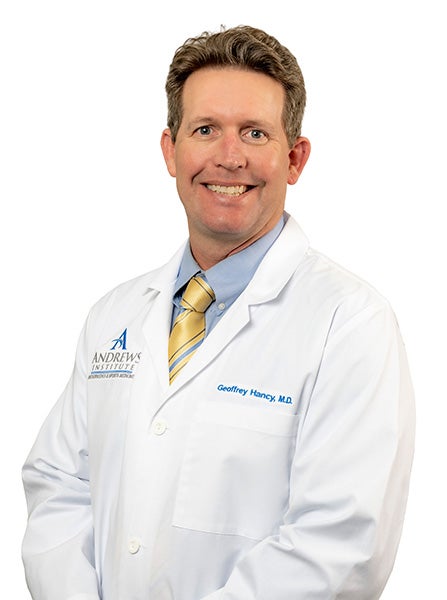 Geoffrey Hancy | Andrews Institute Orthopedics & Sports Medicine