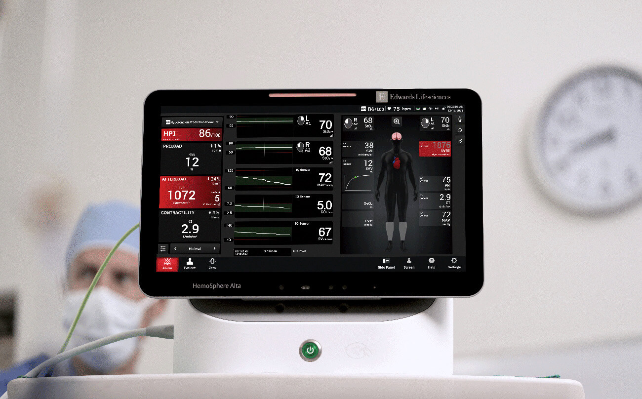 HemoSphere Alta monitor | Edwards Lifesciences