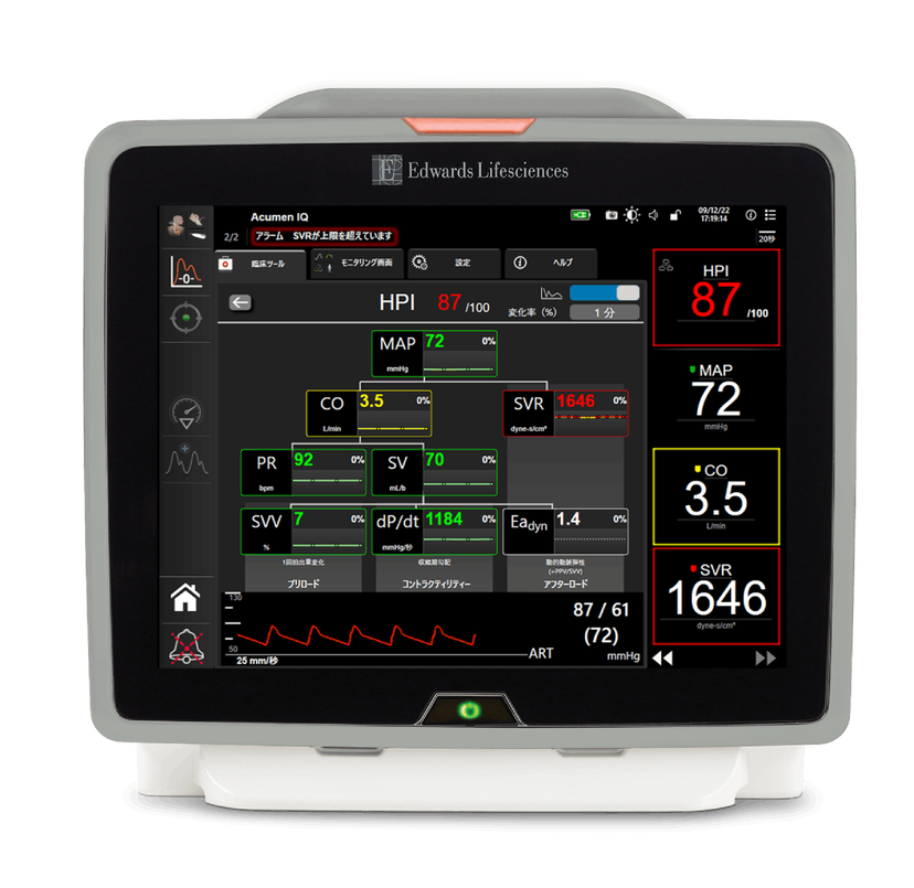 Acumen HPIソフトウェア | Edwards Lifesciences