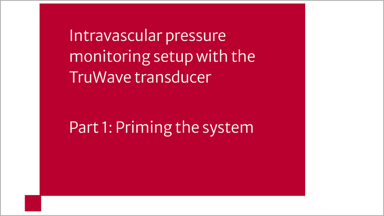 TruWave Pressure Transducers | Edwards Lifesciences