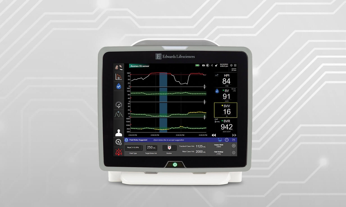 Acumen Assisted Fluid Management software | Edwards Lifesciences