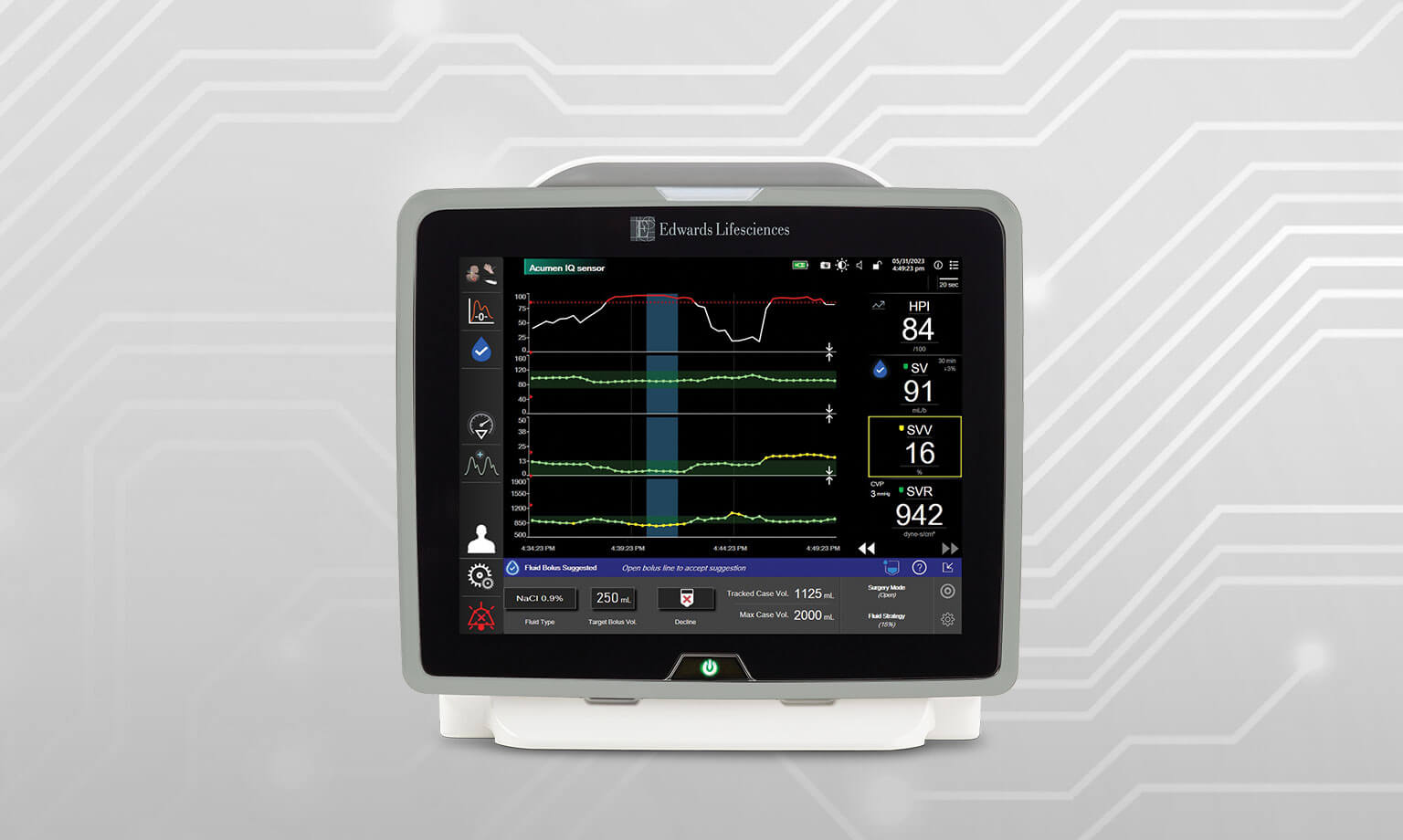 Acumen Assisted Fluid Management software | Edwards Lifesciences