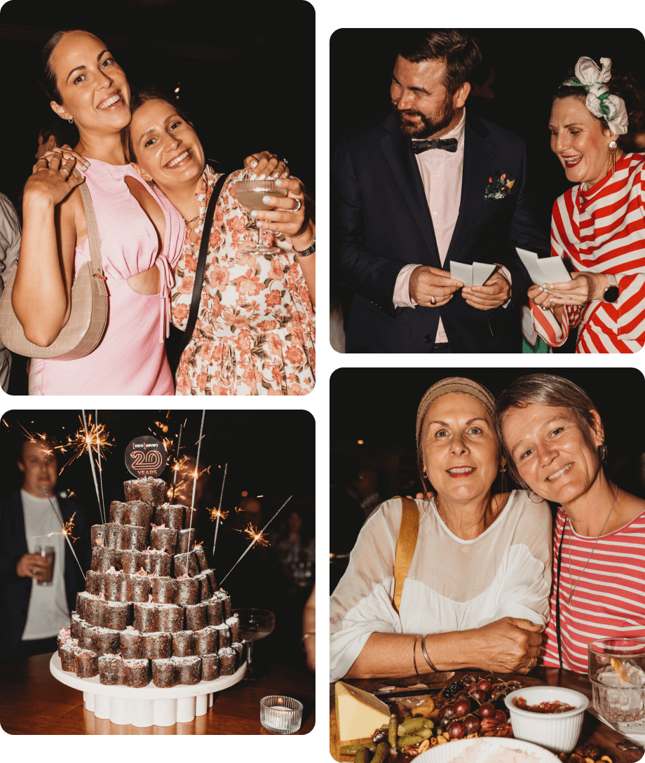 Zeroseven's 20th Birthday party | Zeroseven