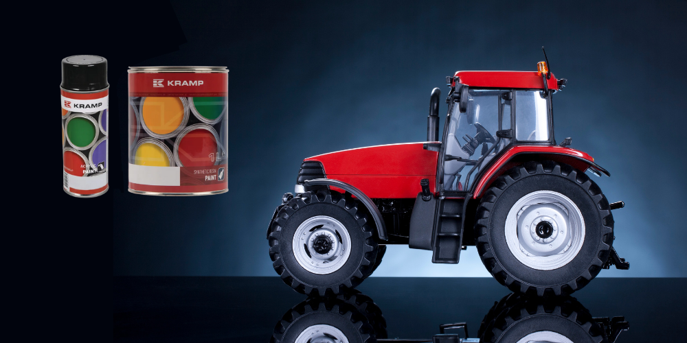 Consejos para pintar su tractor - Kramp