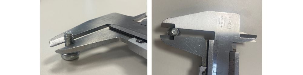 ¿Cómo medir el diámetro y el paso de rosca? - Kramp