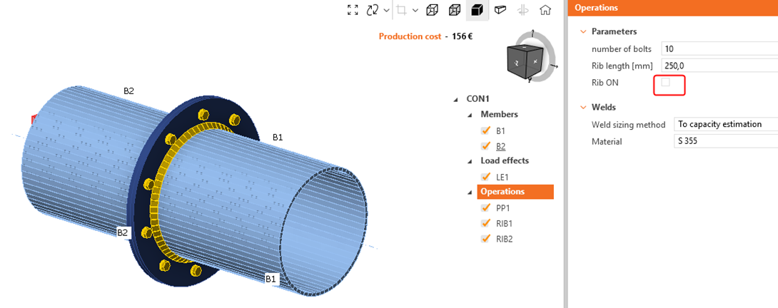 Parametric design in IDEA StatiCa Connection - Tubular connection ...