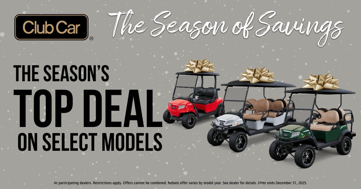 Club Car Holiday Savings