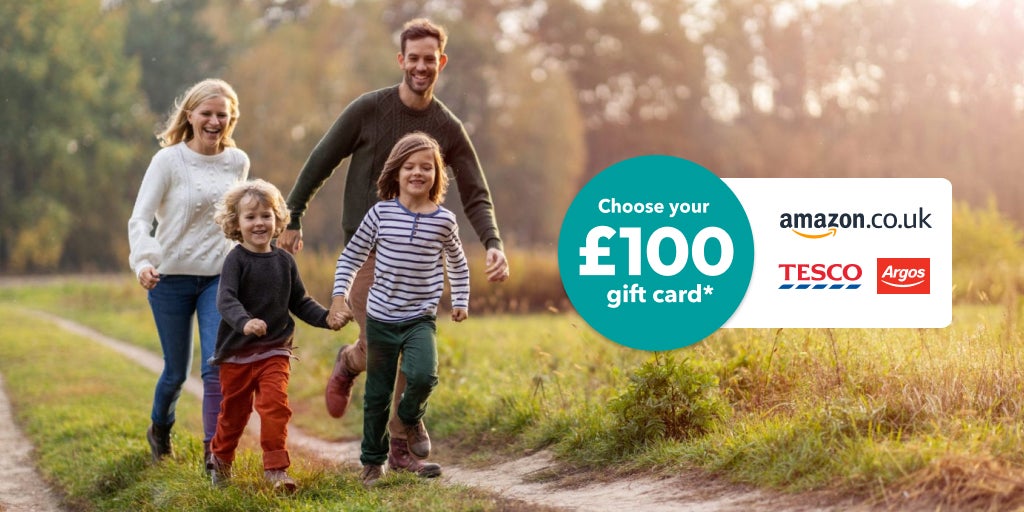 £100 Gift Card With Life Insurance | Smart Insurance