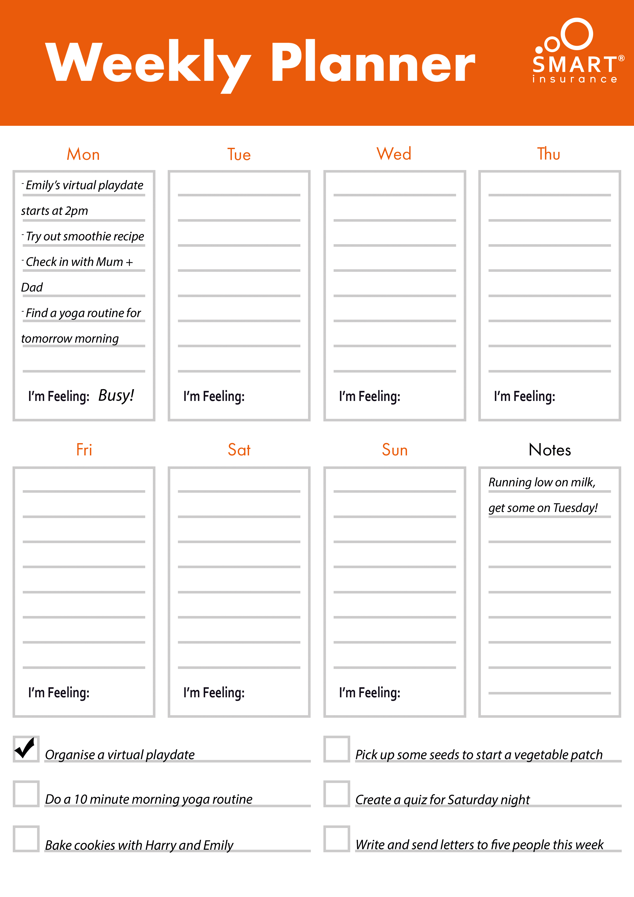 Tips To Keep Busy During Lockdown | Smart Insurance