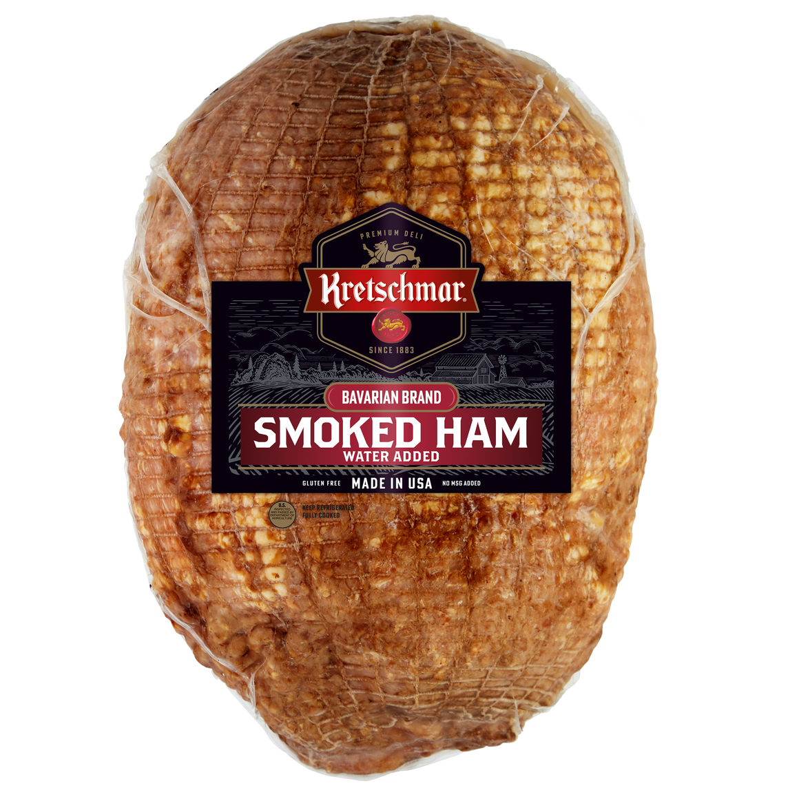 Bavarian Smoked Ham Water Added | Kretschmar