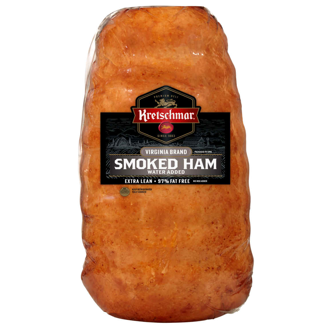 Virginia Brand Smoked Ham Water Added | Kretschmar