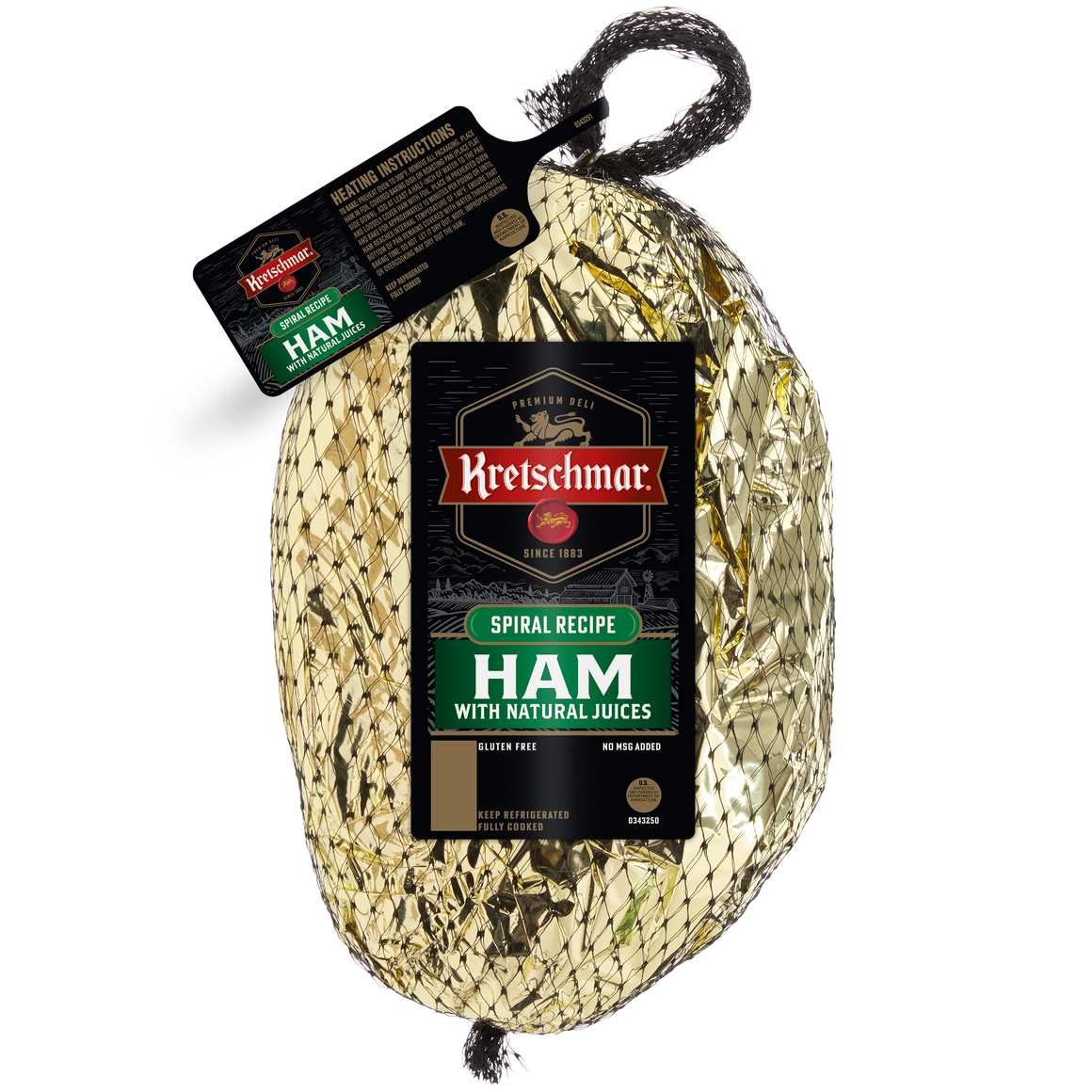 Spiral Recipe Ham with Natural Juices | Kretschmar