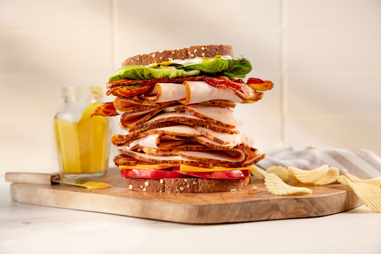 Slow Roasted Turkey Club | Kretschmar
