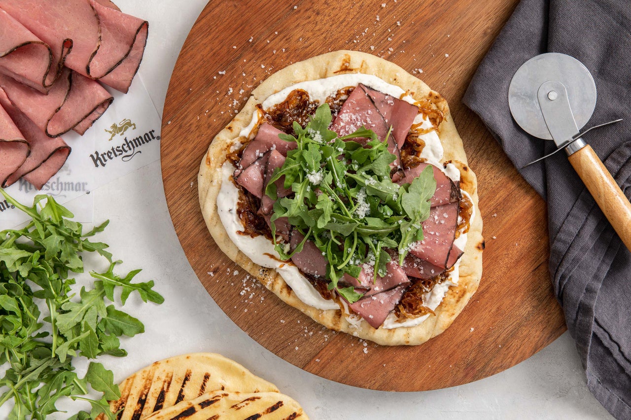 Roast Beef Flatbread | Kretschmar