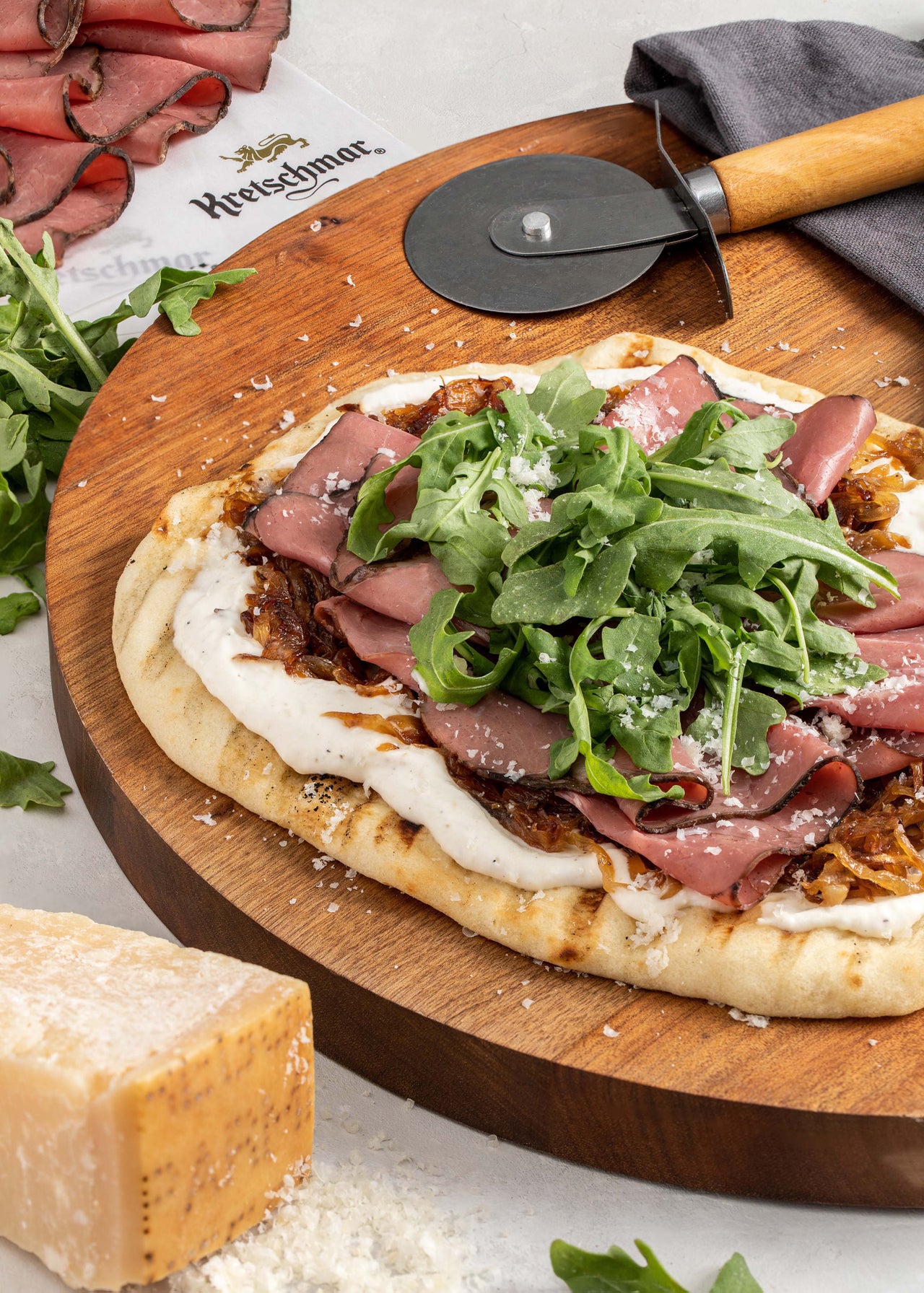 Roast Beef Flatbread | Kretschmar
