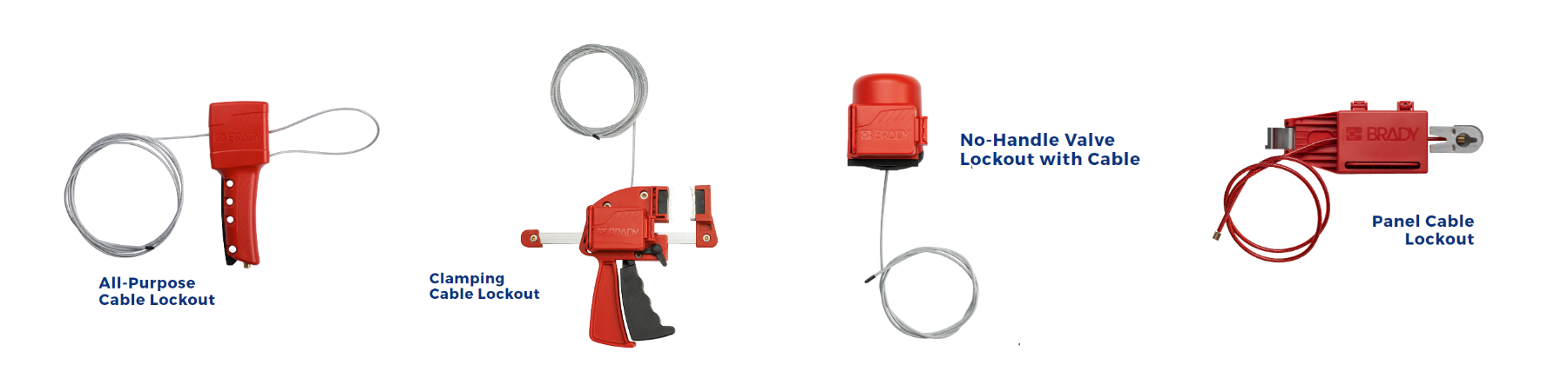 Brady - Cable lockout devices - Conquer any isolation point