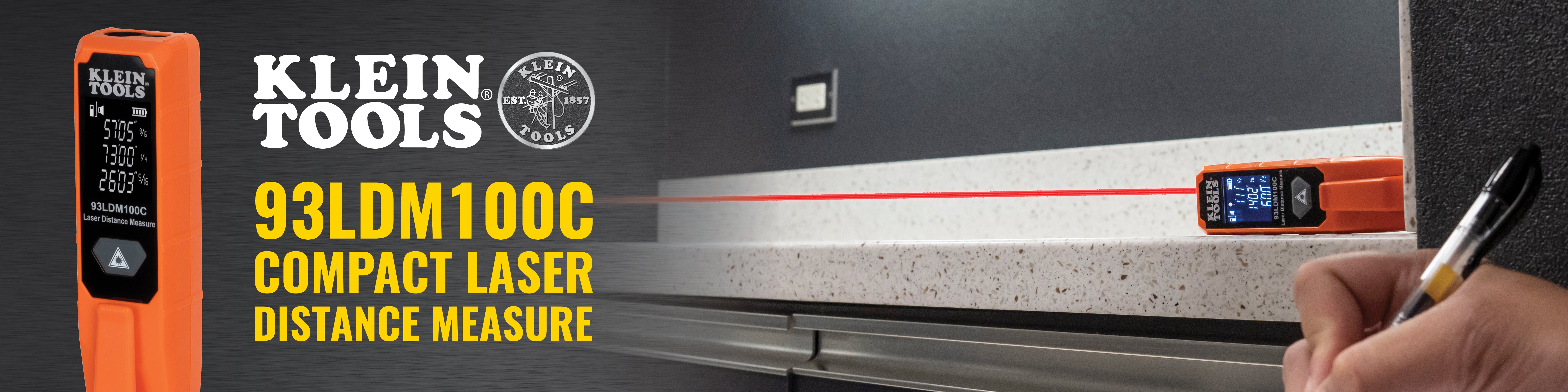 Klein Tools – Compact Laser Distance Measure: Best In-Class Accuracy