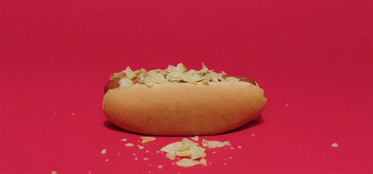 Salty Chip Crumble Dog | Nathans