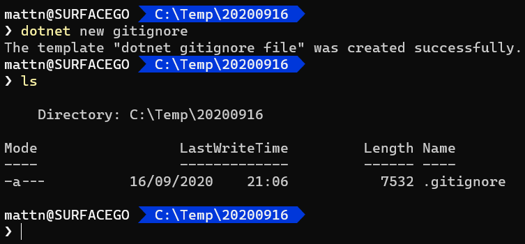 How To Create A Gitignore File Using The Core Sdk