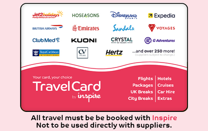 Inspire Travel Gift Card | Prezzee UK