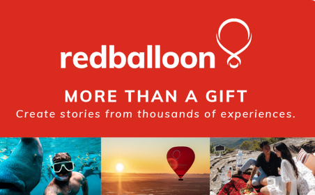 RedBalloon Gift Card | Gift an Experience They Won't Forget
