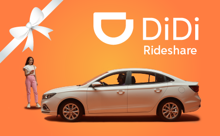 DiDi Gift Card | Rideshare Voucher | Prezzee AU
