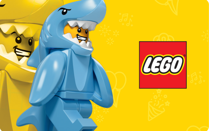 LEGO Gift Cards | Everything is Awesome with LEGO Gift Card