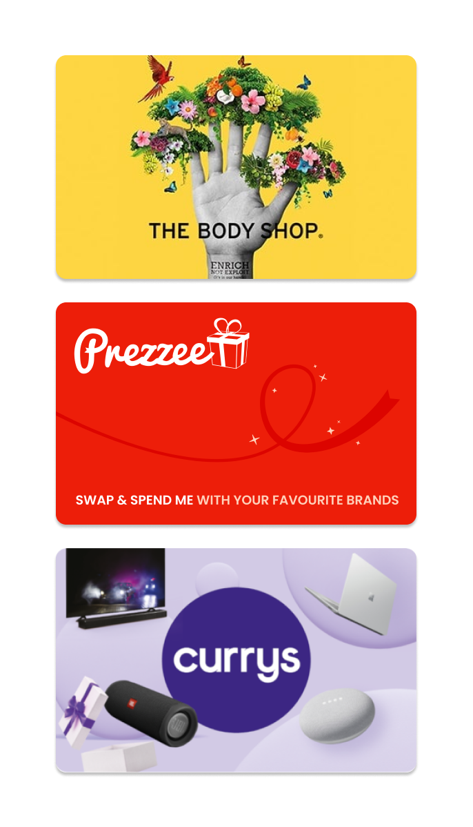 Prezzee UK | Digital Gift Cards and Gift Vouchers Online