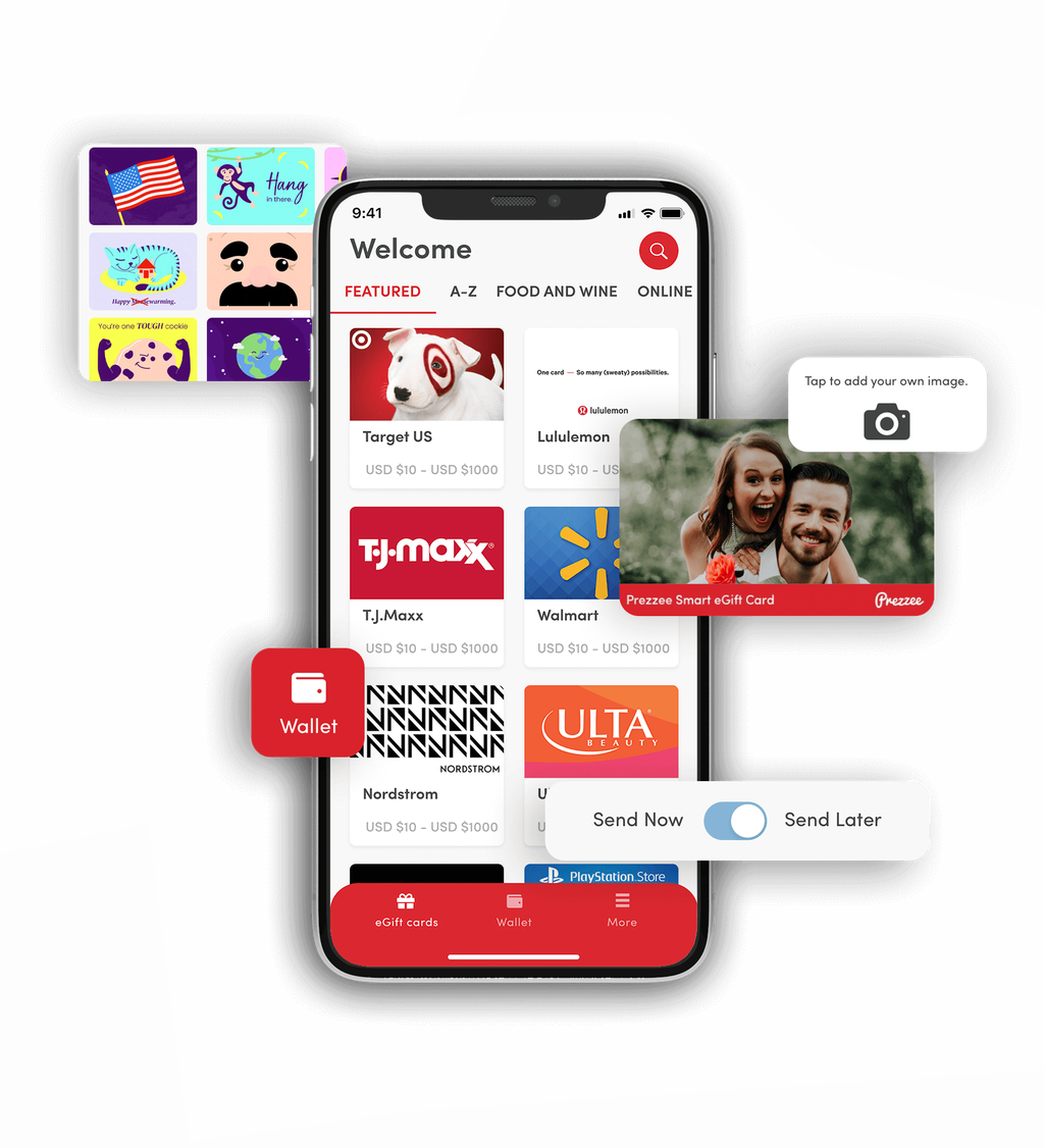 eGift Cards | Digital Gift Cards & Vouchers | Prezzee US