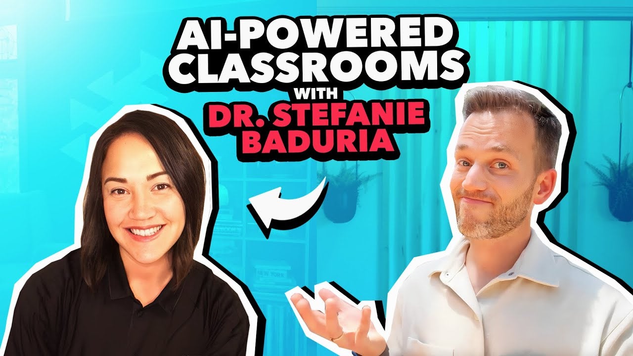 🎓 The school with no teachers ft. Dr Stefanie Baduria | Destination ...