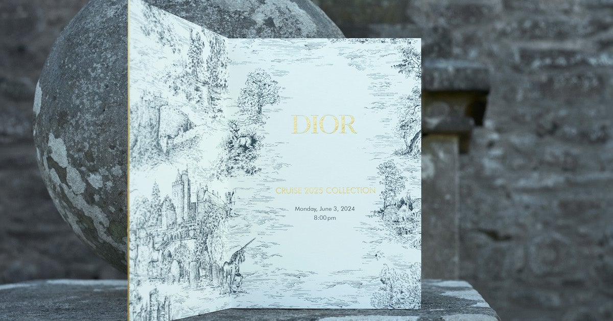 Dior ve Skotsku: Sledujte live přehlídku Dior Cruise 2025 | Vogue CS