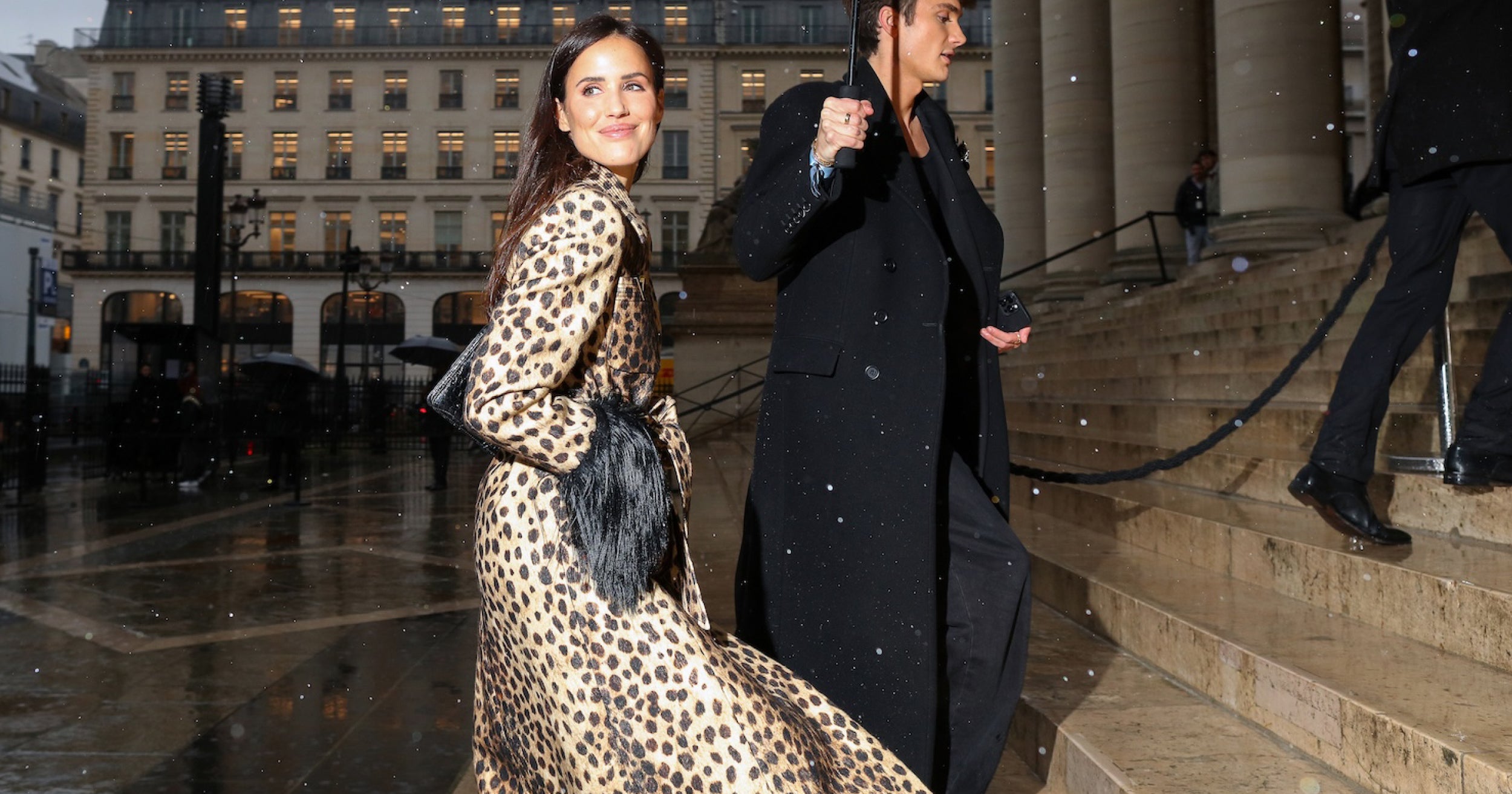 Vsaďte na černou nebo na tartan: Street style z Paris Haute Couture ...