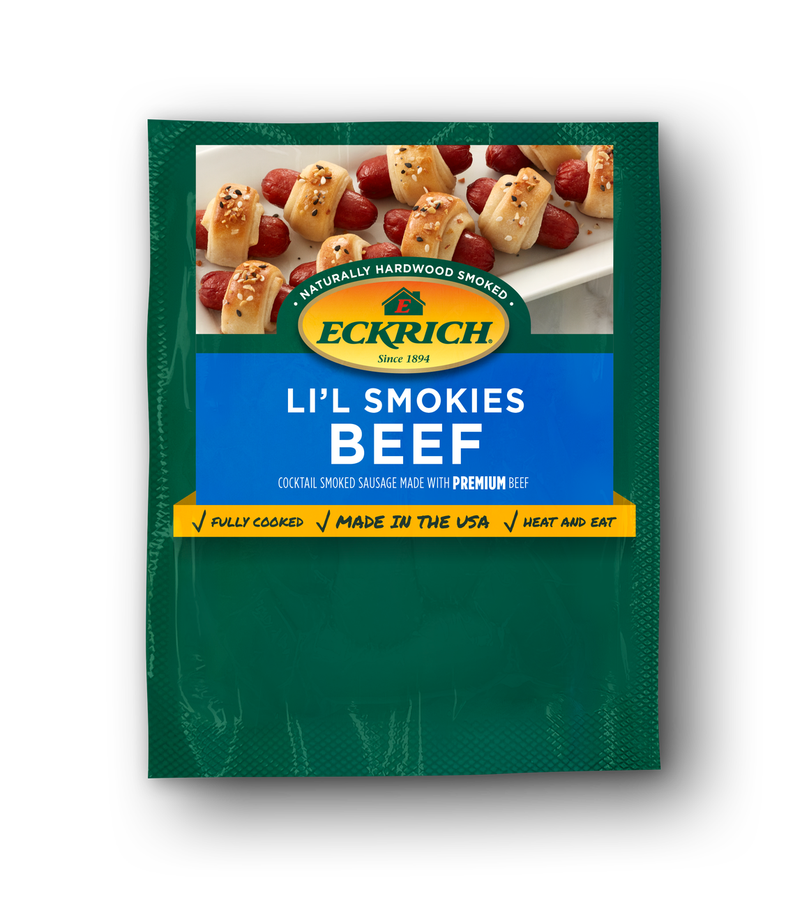 Li’l Smokies Beef Cocktail Smoked Sausage | Eckrich