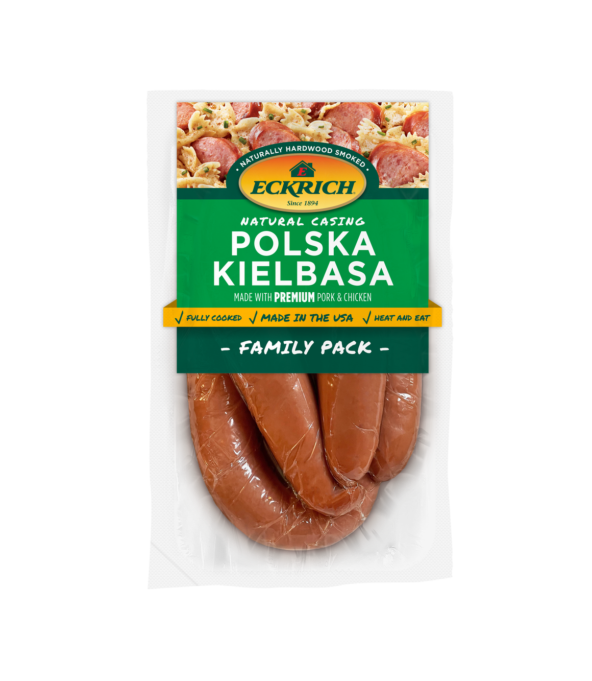 Polska Kielbasa Natural Casing Family Pack | Eckrich