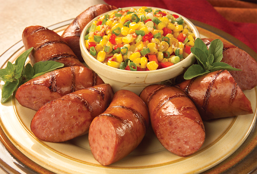 Roasted Corn Relish for Smoked Sausage | Eckrich