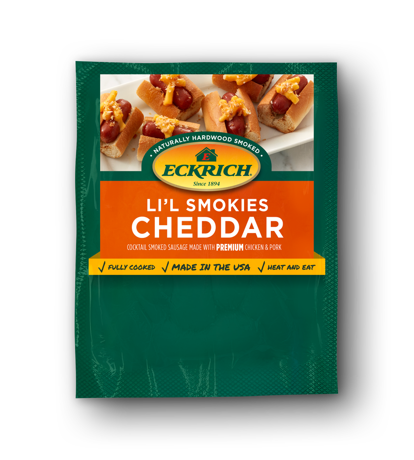 Mini Mac & Cheese Li’l Smokies | Eckrich