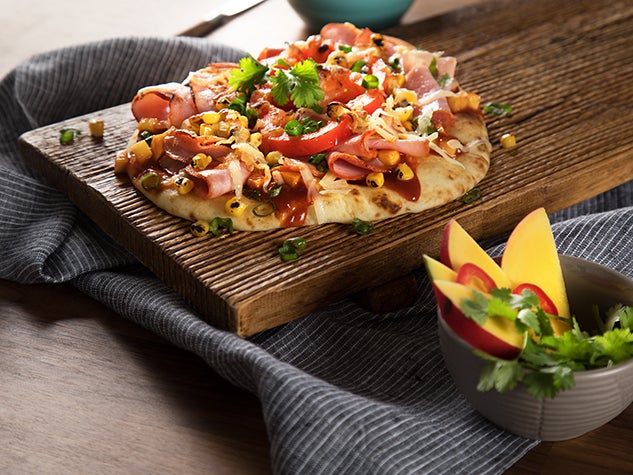 BBQ Pineapple Ham Flatbread | Eckrich