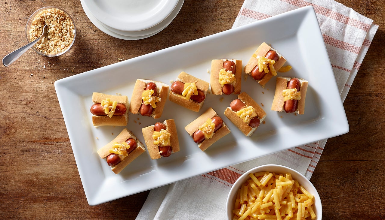 Mini Mac & Cheese Li’l Smokies | Eckrich