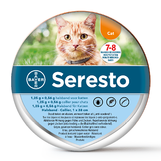 Seresto® voor honden en katten beschermt tot wel 8 maanden lang